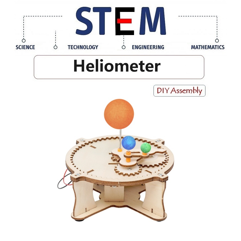 DIY Handmade Science STEM Kit: DIY Heliometer: Educational Science Toys ...