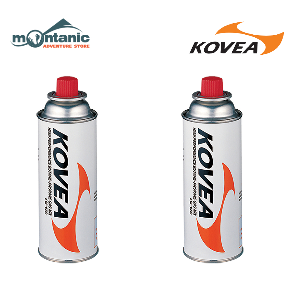 (2pcs) Kovea Gas Cartridge 220g - Outdoor Camping Cook Supplies Gas ...