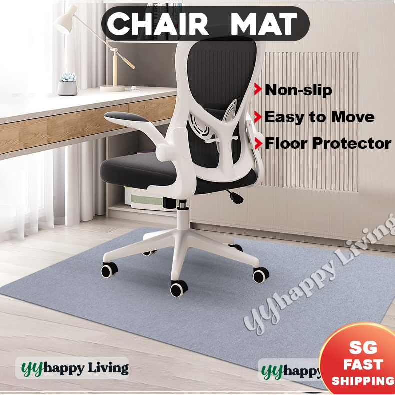 [SG Ready Stock]Office Chair Mat floor protection|Chair Floor Mat|Floors Protector Mat|Rolling ...