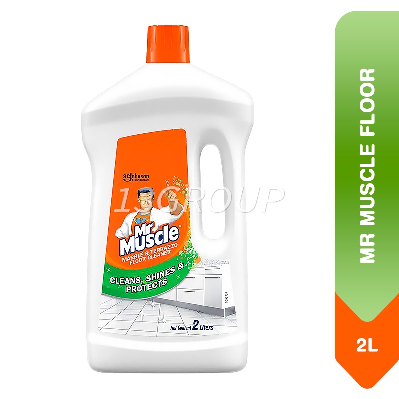 Mr Muscle Marble & Terrazzo 3in1 Floor Cleaner, 2L | Shopee Singapore