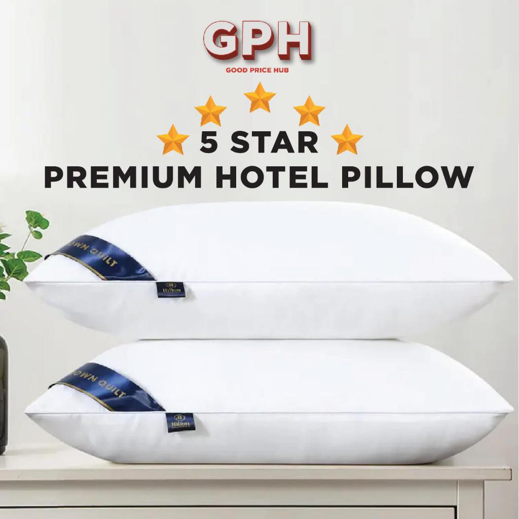 5 STAR Premium Hotel Pillow / Pillowcase / Premium Pillows 750g/1000g ...