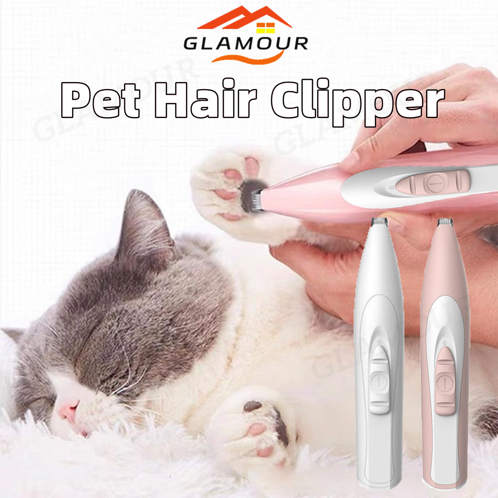 [SG] Pet Hair Trimmer Dog Cat Grooming Shaver Paw Clippers Low Noise ...