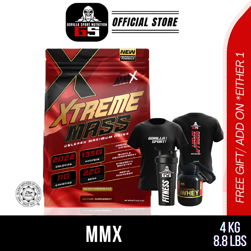 SG MMX Xtreme Mass Protein High Calories Weigh Gain Supplement Halal ...