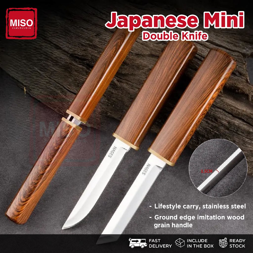 2 in 1 Japanese Knife mini knife Double Knife Duck Fruit knife ...