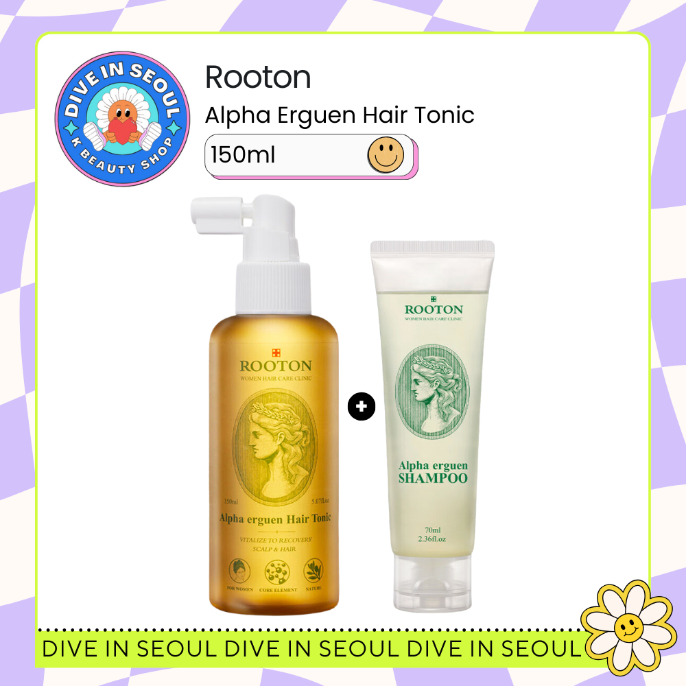 [ROOTON] Alpha Erguen Hair Tonic Special Set – 150ml | Shopee Singapore