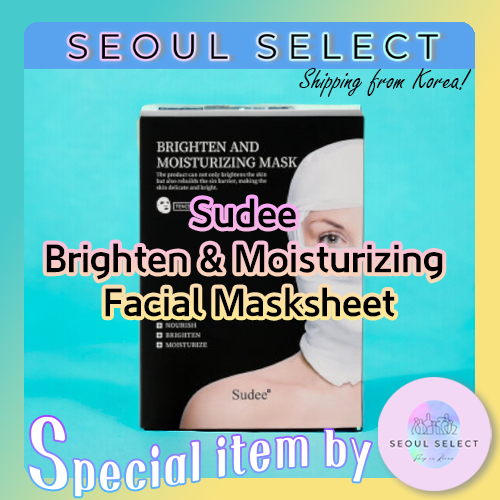 Sudee Brighten and Moisturizing Facial Mask Hydrating Masksheet ...