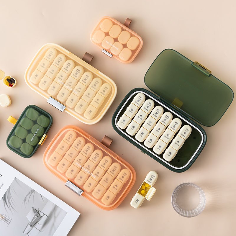 [SG]Premium Quality Transparent Mini Pill Box - Compact and Portable ...