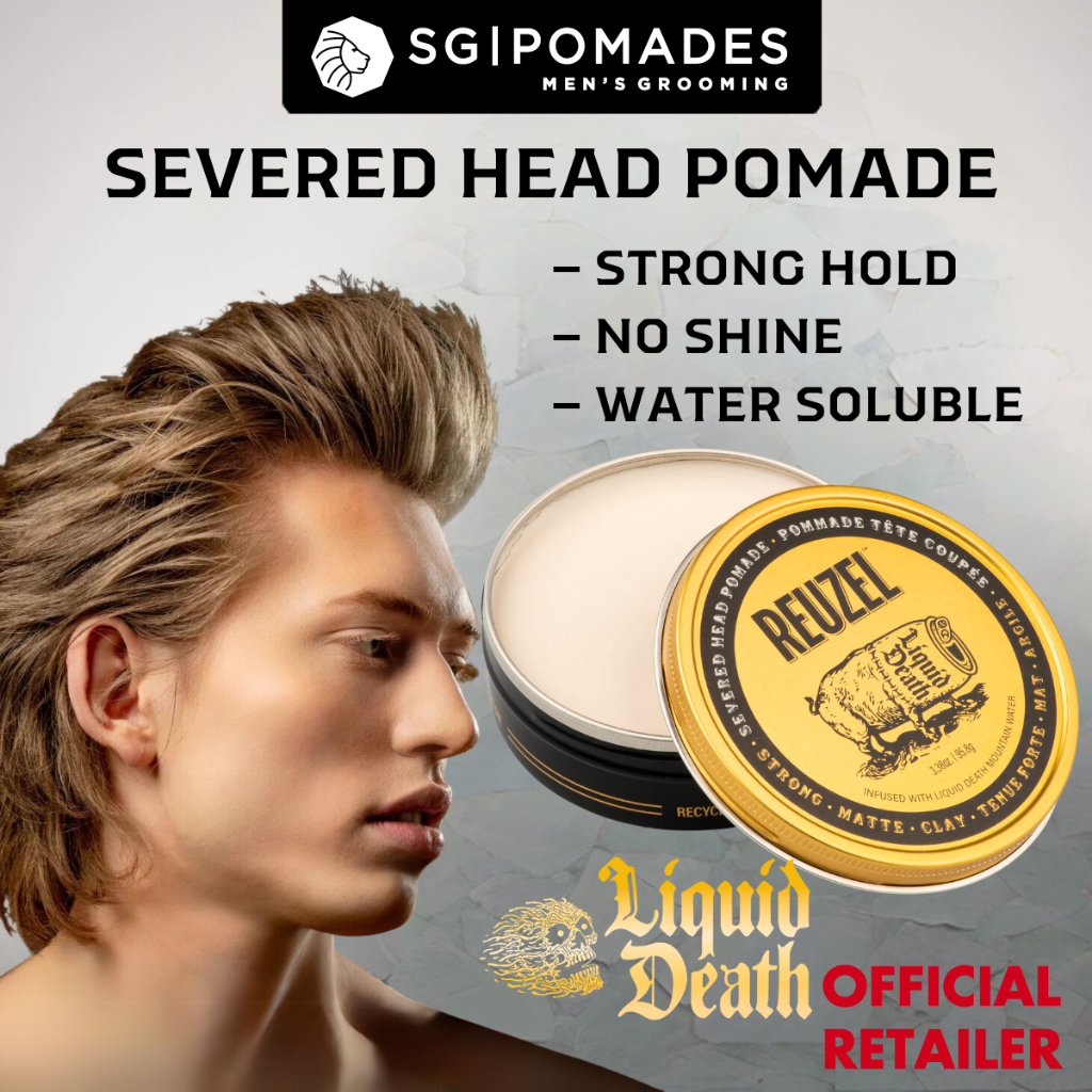 Reuzel x Liquid Death Severed Head Pomade 95g | Shopee Singapore
