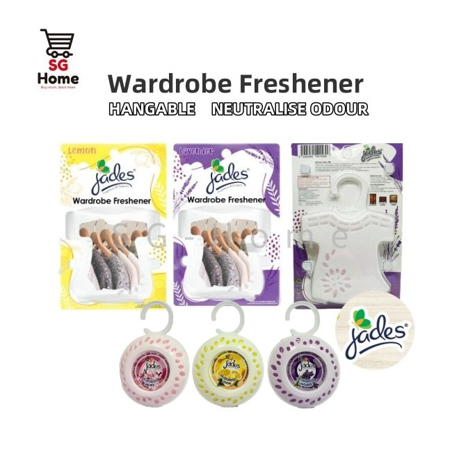 Jades Wardrobe Freshener Hanging Moth Ball Refreshener Moth Repellent ...