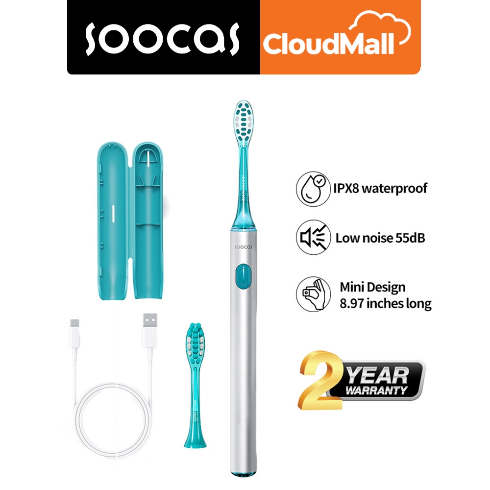 Soocas Mini Electric Toothbrush Travel Portable 迷你电动牙刷 Mini Size ...