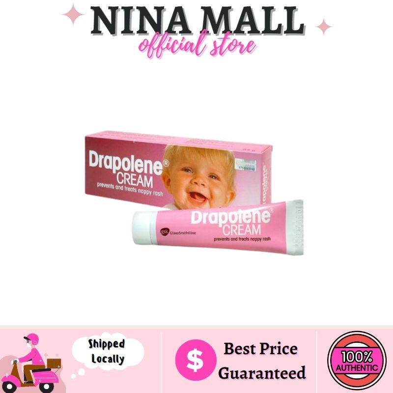 [SG | Authentic] Drapolene Cream Prevent & Treats Nappy Rash 55g ...