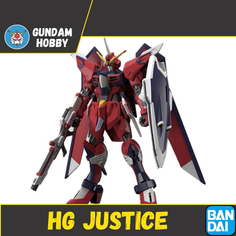 HG 1/144 Gundam Immortal Justice - Gundam Gunpla SEED Freedom Bandai ...