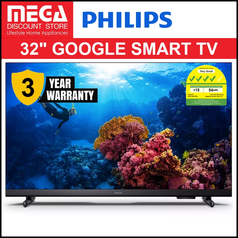 PHLIPS 32PHT6918/98 32" ANDROID SMART TV | Shopee Singapore