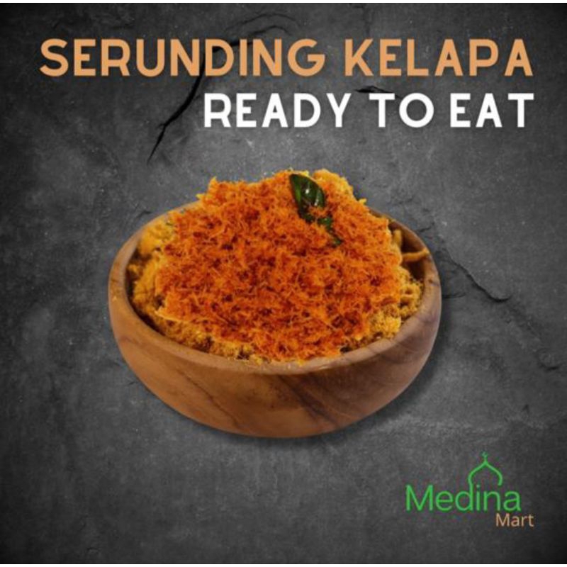 Serunding Kelapa 250gm (Frozen/Ready To Eat) | Shopee Singapore