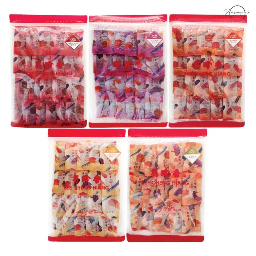 BEE CHENG HIANG Mini Ez Bak Kwa (Pork | Pork Chilli | Beef | Chicken ...