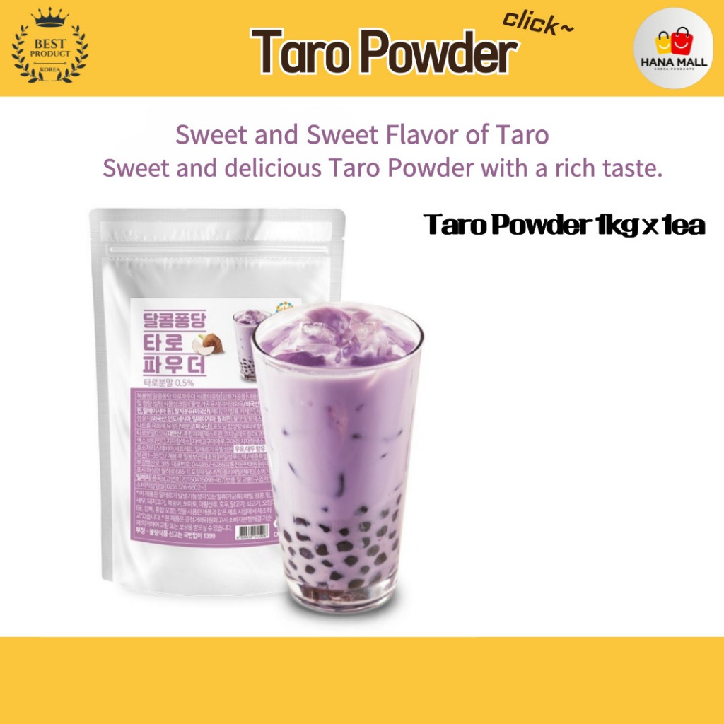 taro powder 1kg Taro Premium Powder Milktea Milk Tea Frappe Shakes Hot ...