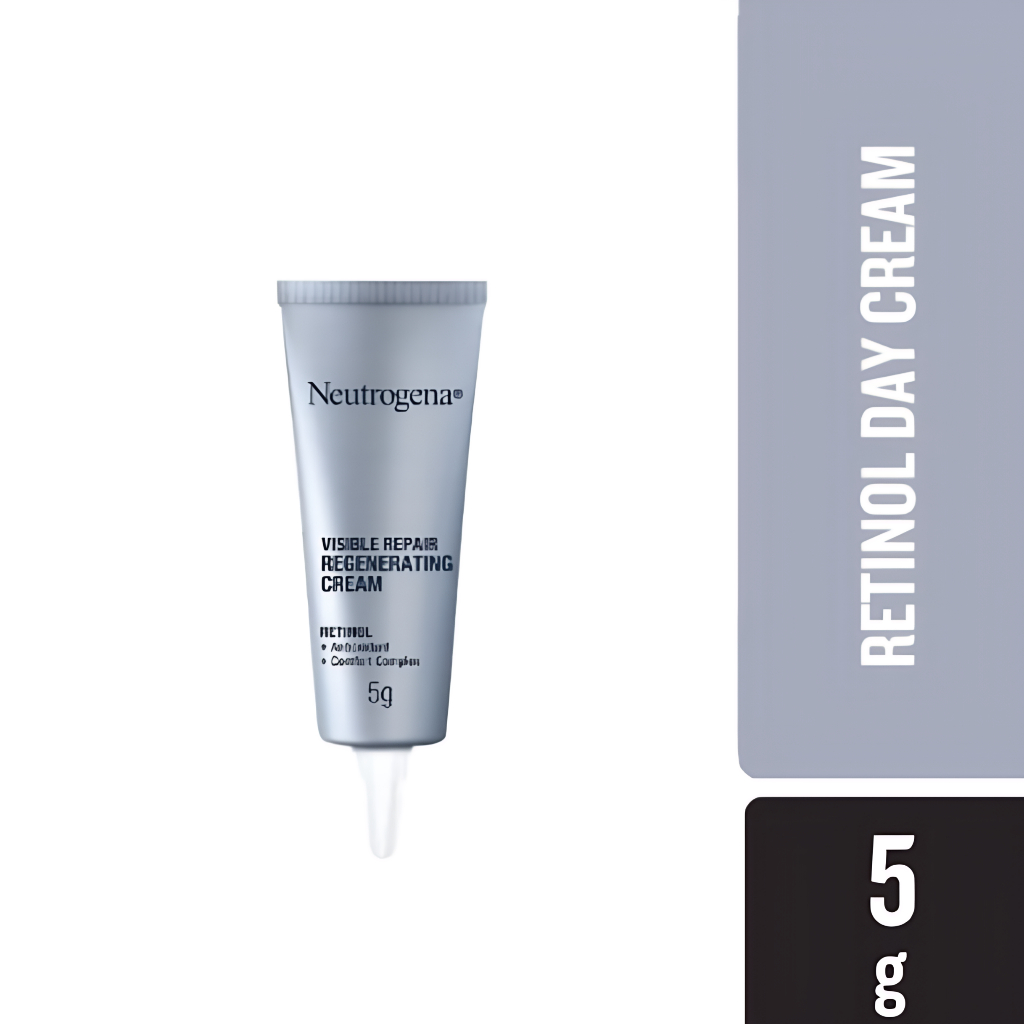 Neutrogena Visible Repair Regenerating Cream Retinol + Peptide 5g for ...