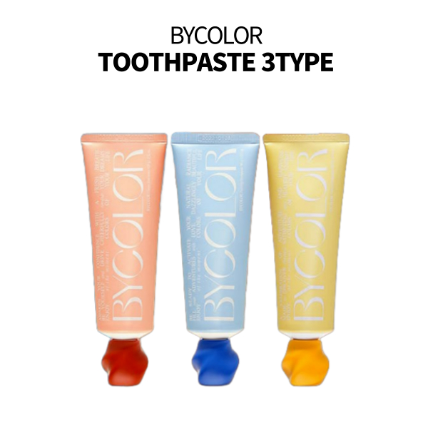 BYCOLOR Toothpaste – Bad Breath, Whitening & High Fluoride 3 Types ...