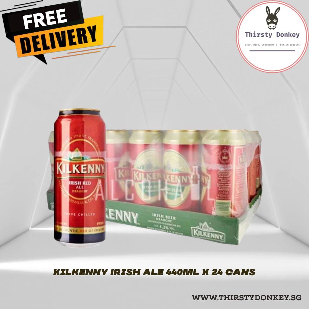 Kilkenny Irish Ale - 440ml x 24 cans (BBD: 02/2026) | Shopee Singapore