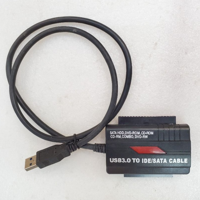 USB 3.0 Male to IDE / SATA Cable (SATA HDD/DVD-ROM/CD-ROM/CD-RM/COMBO ...