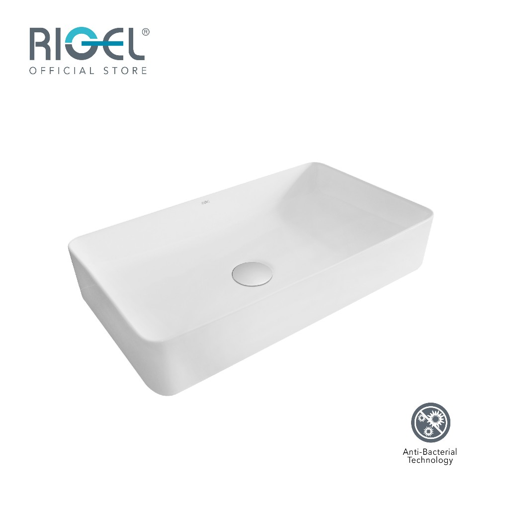 [P.O] RIGEL Gallant Counter Top Thin Line Basin LS1340 - Early to Mid ...