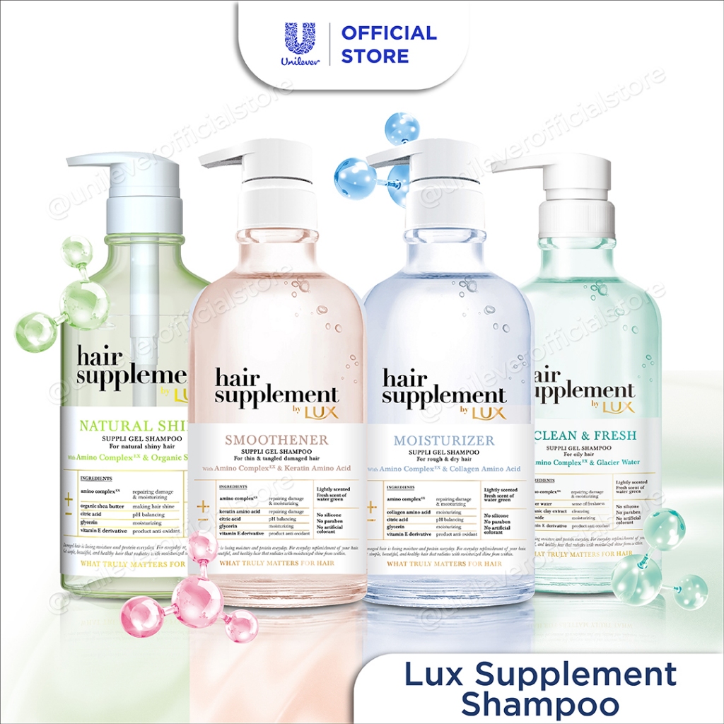 Lux Hair Supplement Shampoo 450g | Shopee Singapore