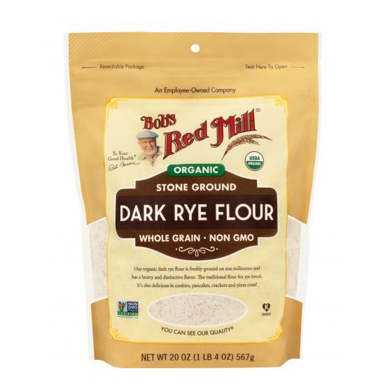 Bob's Red Mill Organic Whole Grain Dark Rye Flour 567g | Shopee Singapore