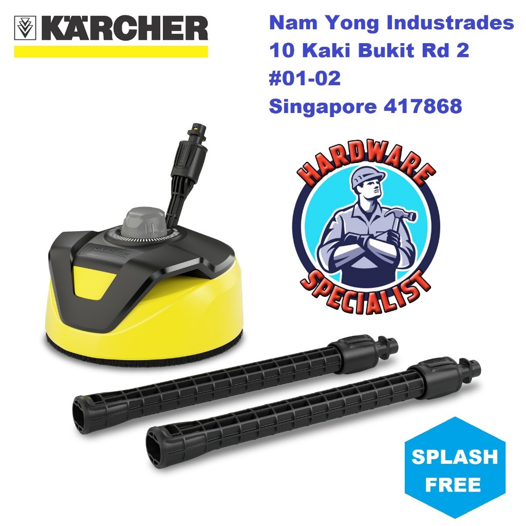 Karcher T5 T-Racer 2600 PSI Electric Pressure Washer Surface Cleaner ...