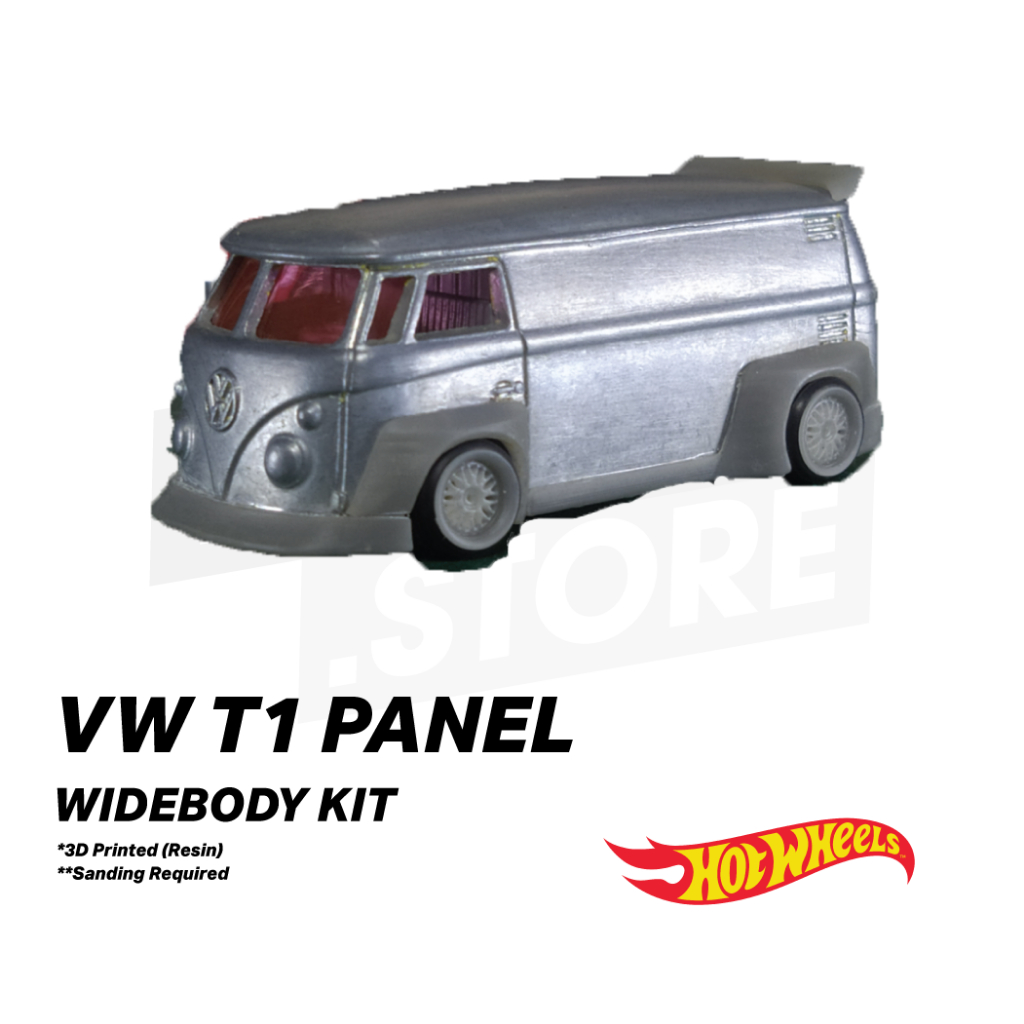 1:64 Hotwheels Custom 3D Printed Widebody Bodykit VW T1 Panel | Shopee ...