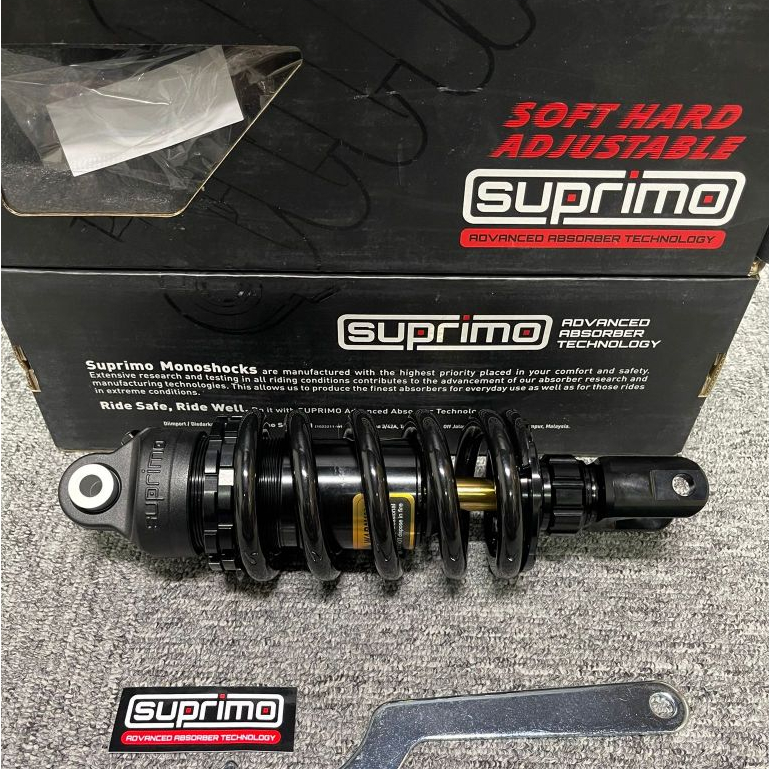 SUPRIMO FZ150I / R15V3 R15M / MT15 / XSR155 265MM GAS ABSORBER ...