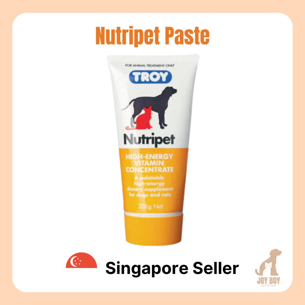 🇸🇬SG Seller🇸🇬 Troy Nutripet High-Energy Vitamin Concentrate Paste for Cats & Dogs 200g | Shopee ...