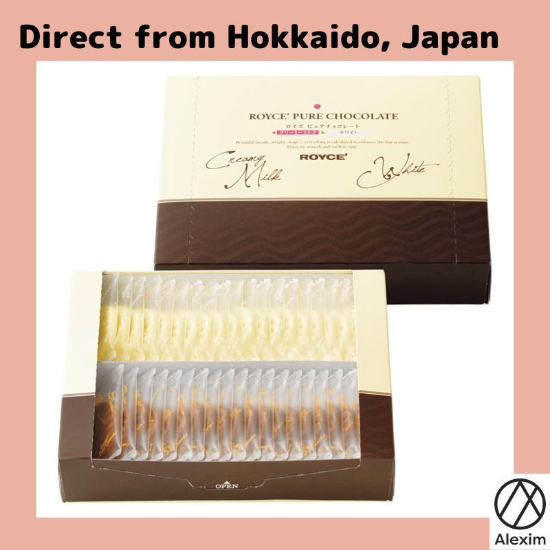 [Direct from Hokkaido, Japan] ROYCE' Pure Chocolate [Creamy Milk ...