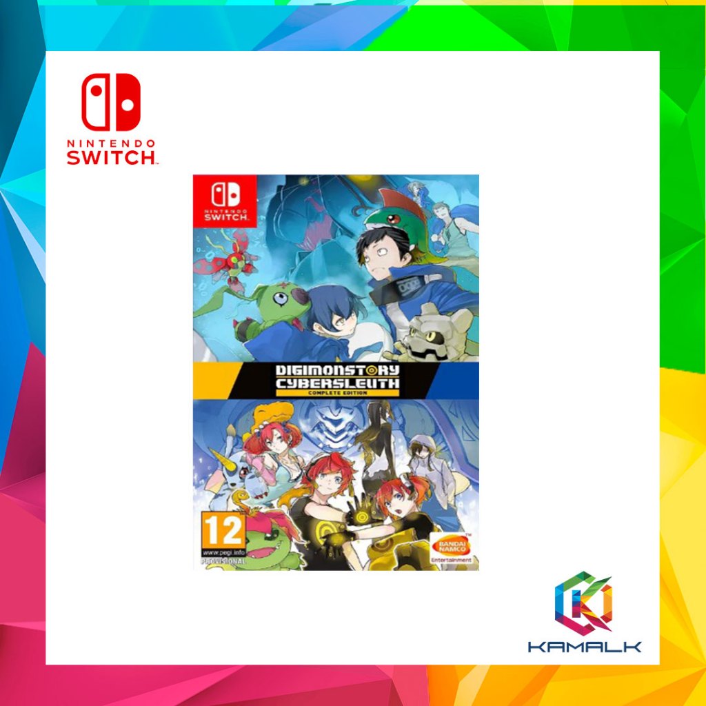 Nintendo Switch Digimon Story Cyber Sleuth Complete Edition (EU) | Shopee Singapore