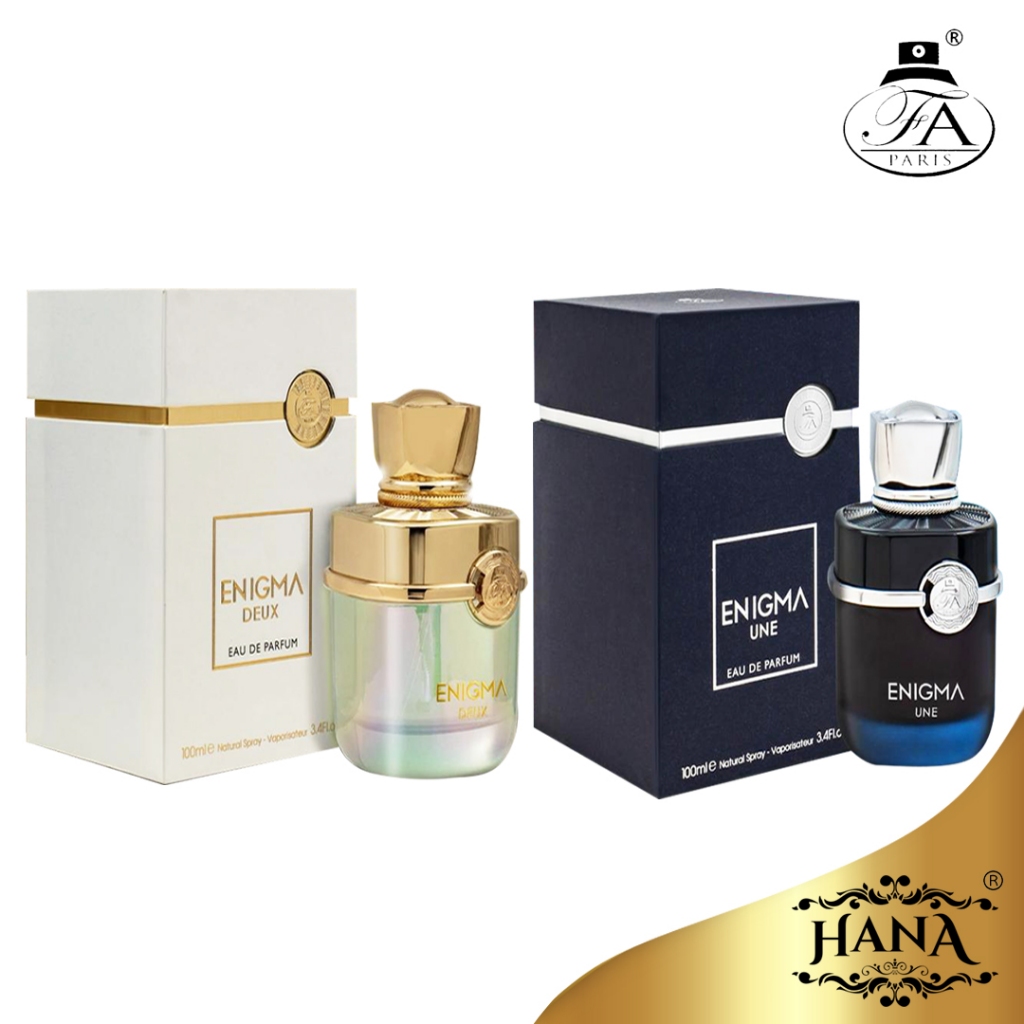 Enigma Une / Deux 100ml EDP By FA Paris (Fragrance World) | Shopee ...