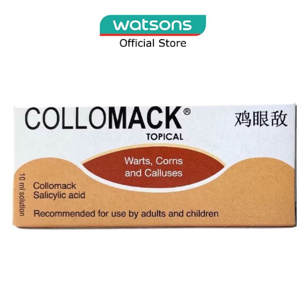 COLLOMACK Topical Salicylic Acid Solution (For Painless Removal of ...