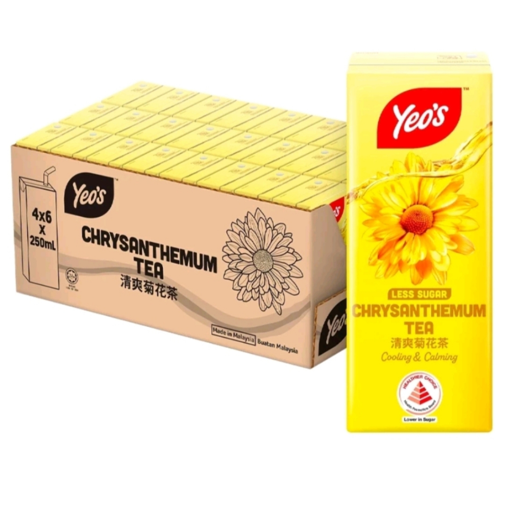 Yeo's Chrysanthemum Tea Drink (24's x 250ml) | Shopee Singapore