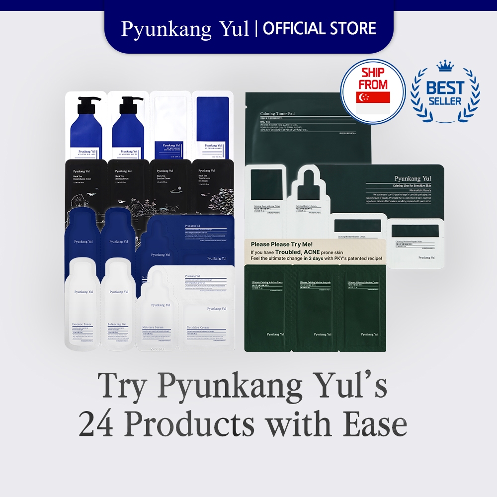 [Pyunkang Yul] Skincare Sample Set / Sachect Set / Travel Size | Shopee ...