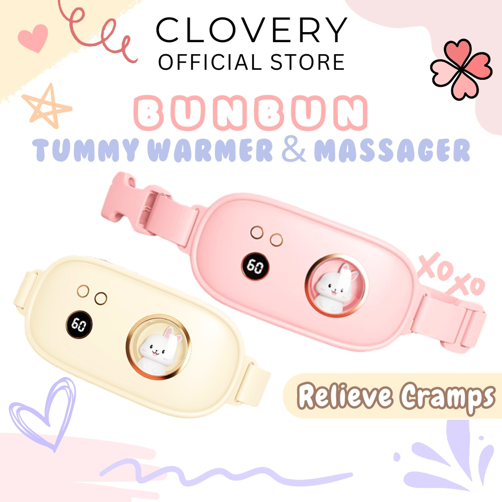 Tummy Massager Warmer Relieve Period Cramps Menstrual Pain Warm ...