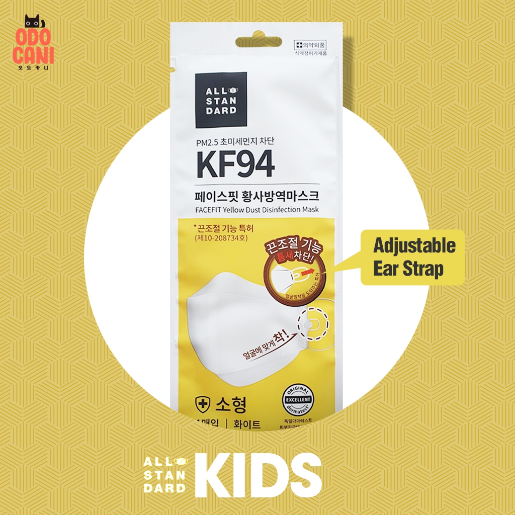 [10pcs] Airish Mask KF94 Mask Korea All Standard Facefit Mask ( 4ply ...