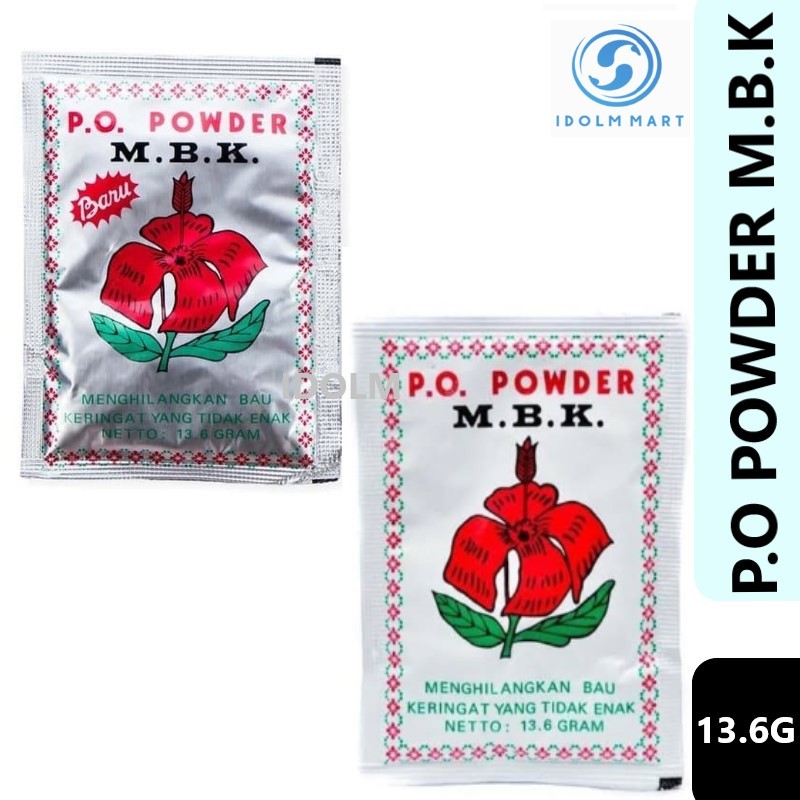P.O Powder M.B.K Body Deodorant Powder, 13.6g | Shopee Singapore