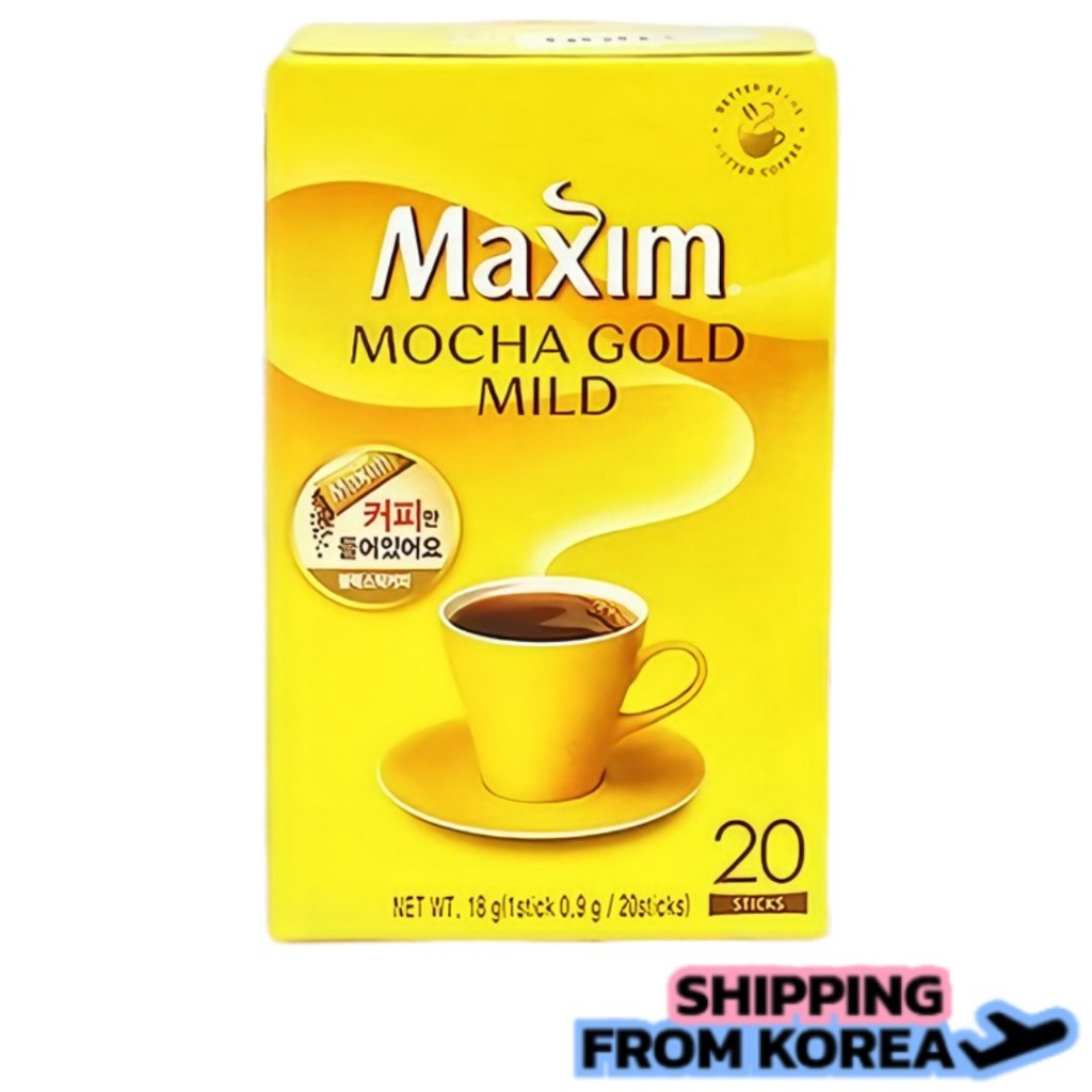 Dongseo Maxim Mocha Gold Mild 18g (0.9g X 20EA) | Shopee Singapore