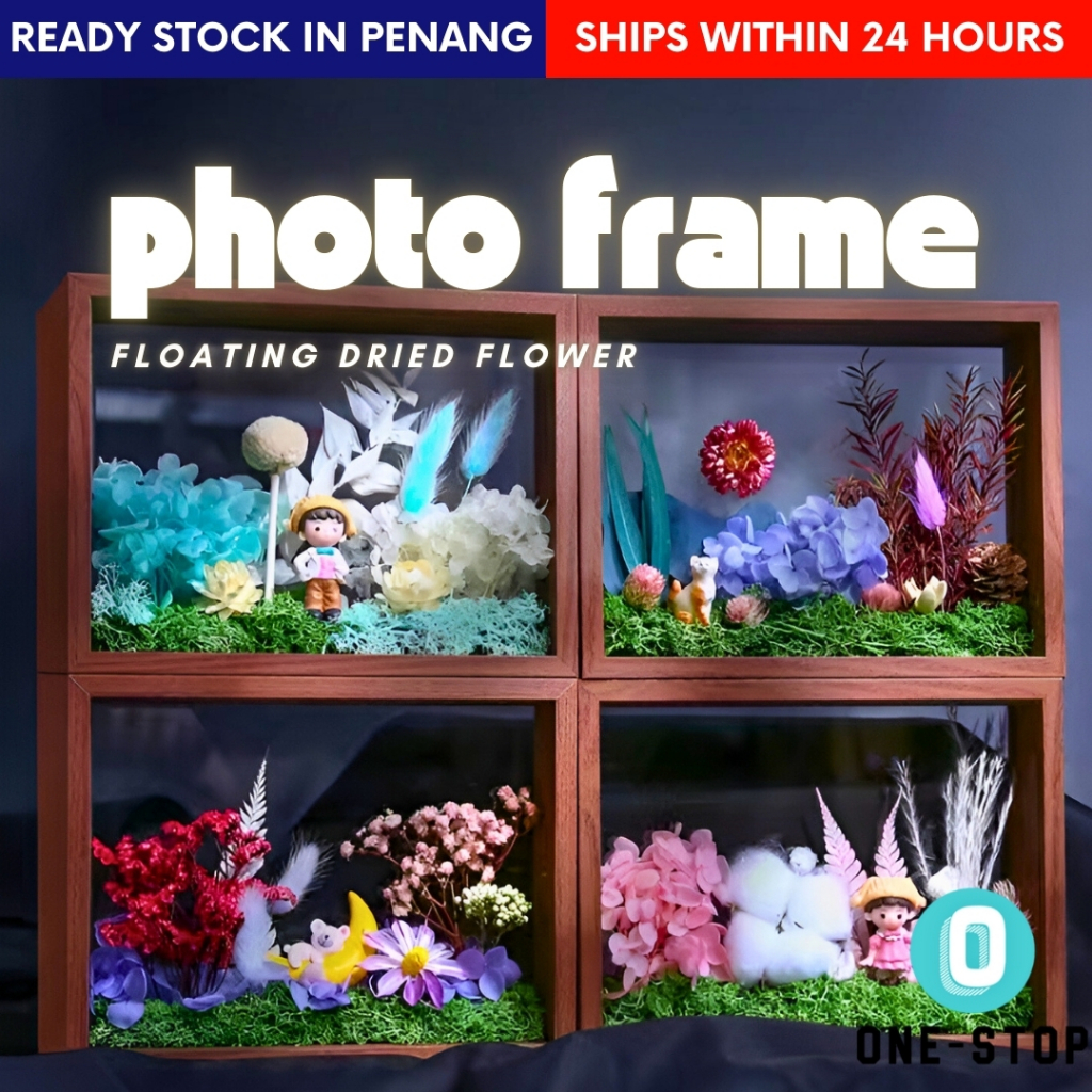 [𝐈𝐭𝐳𝐳 𝐌𝐲 𝐂𝐡𝐨𝐢𝐜𝐞] Muji Style DIY Flower Frame | 4cm Deep Hollow 3D Frame ...