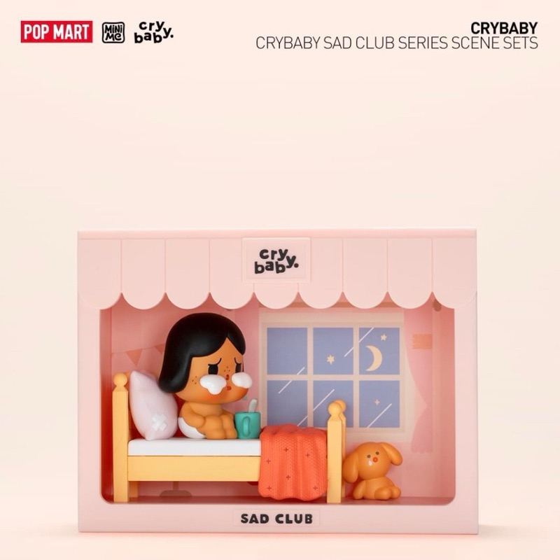【Authentic • Instock 🇸🇬】POP MART : CRYBABY Sad Club Scene Series Figure ...