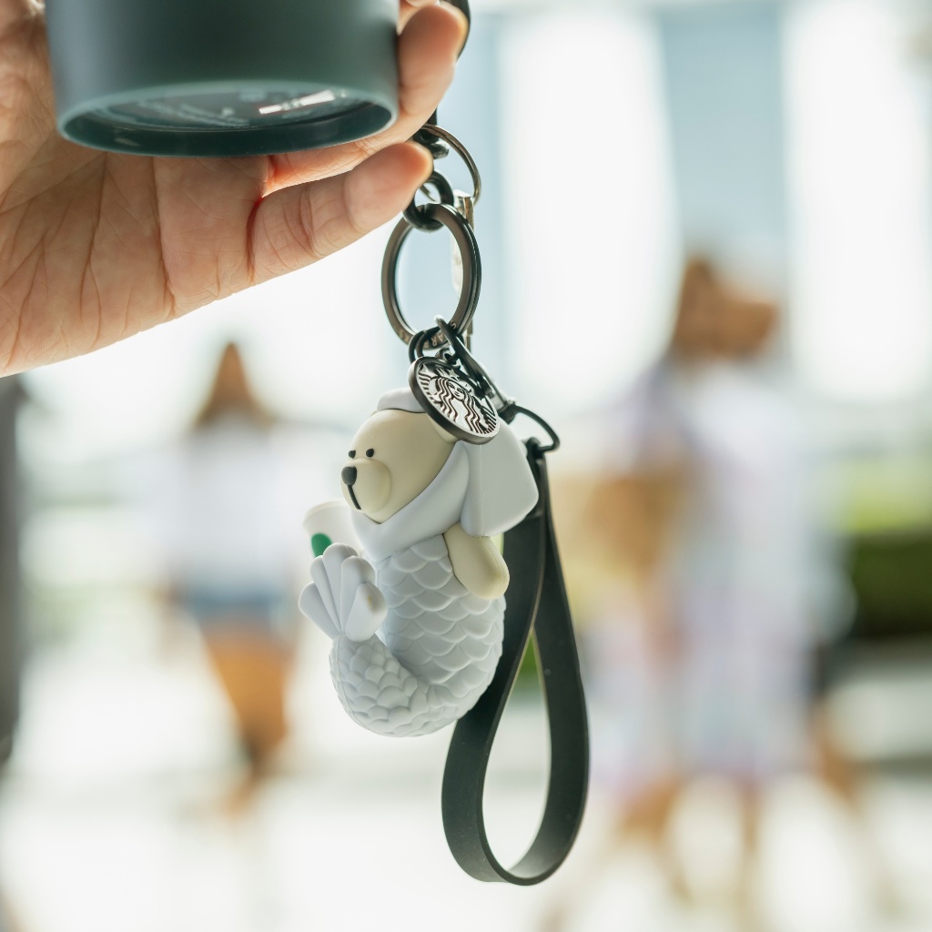 Starbucks Merlion Bearista Keychain | Shopee Singapore
