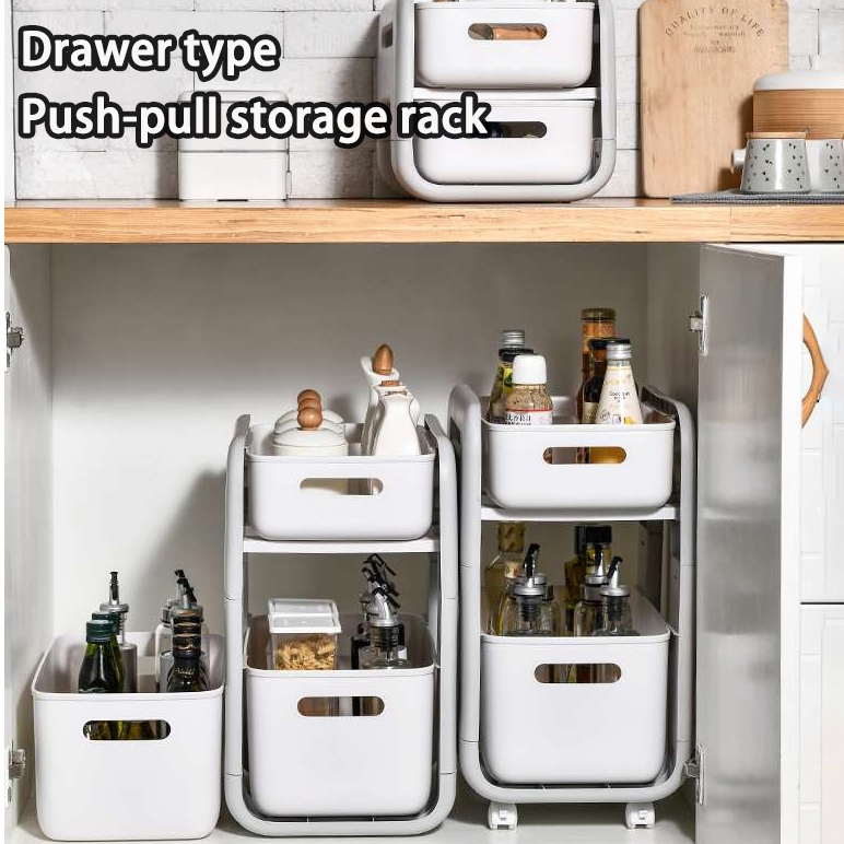 SG Kitchen storage rack/sink cabinet extraction rack/wheeled storage ...