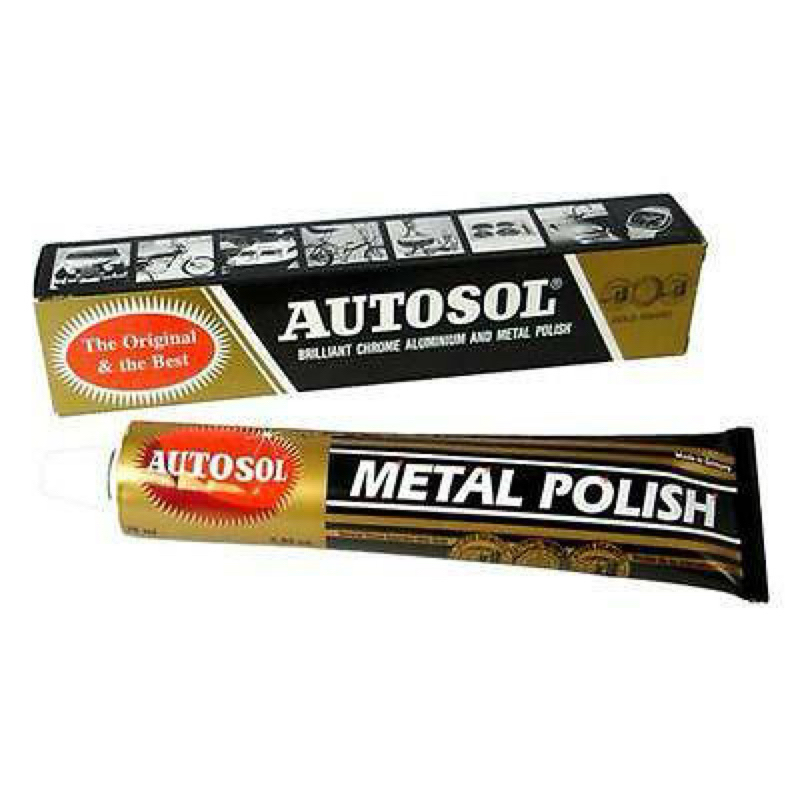 Car & Bike Autosol Metal Polish / Rust Remover / Chrome Polish / Metal ...