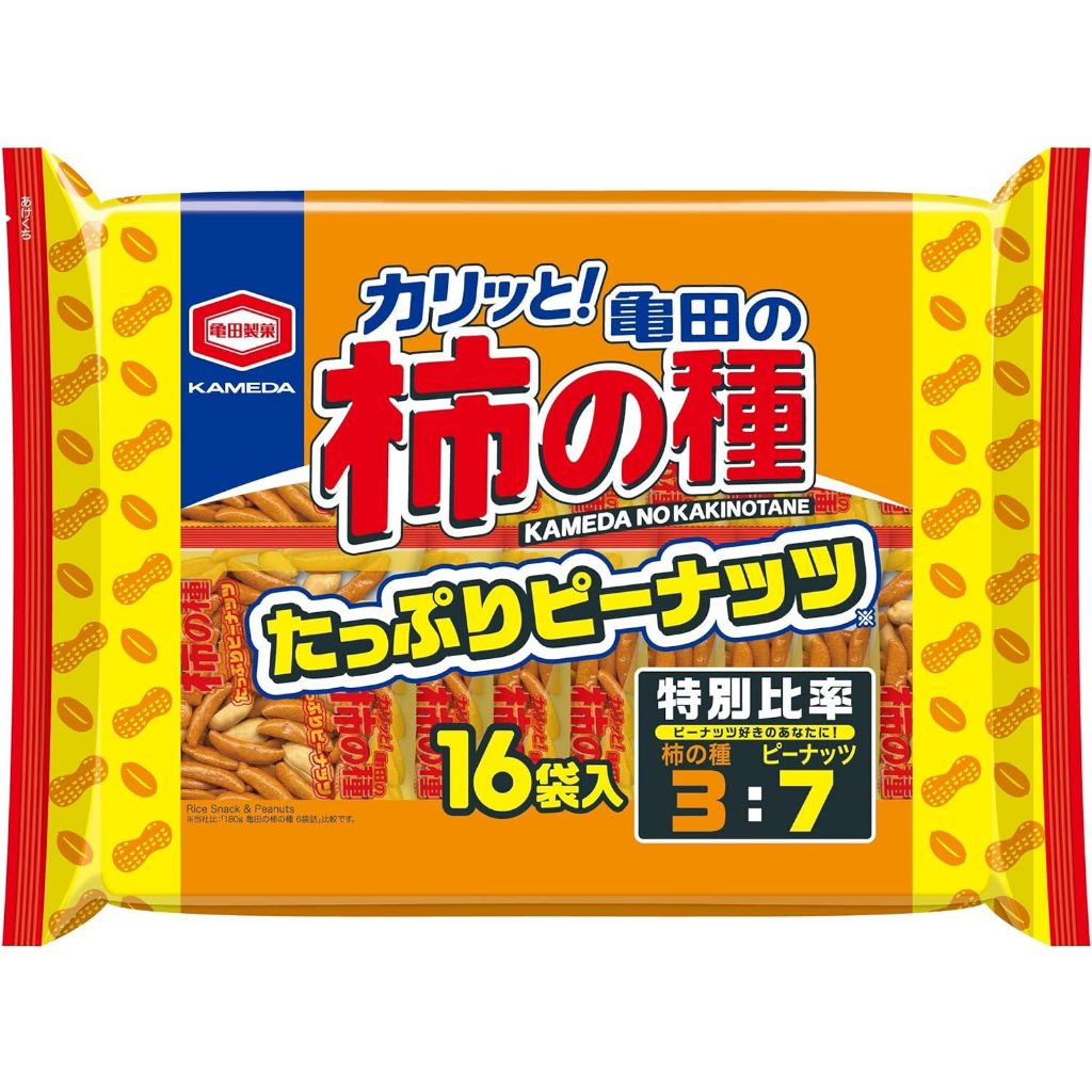 Kameda Seika Kameda's persimmon seed plenty of peanuts 16 bags 532g ...