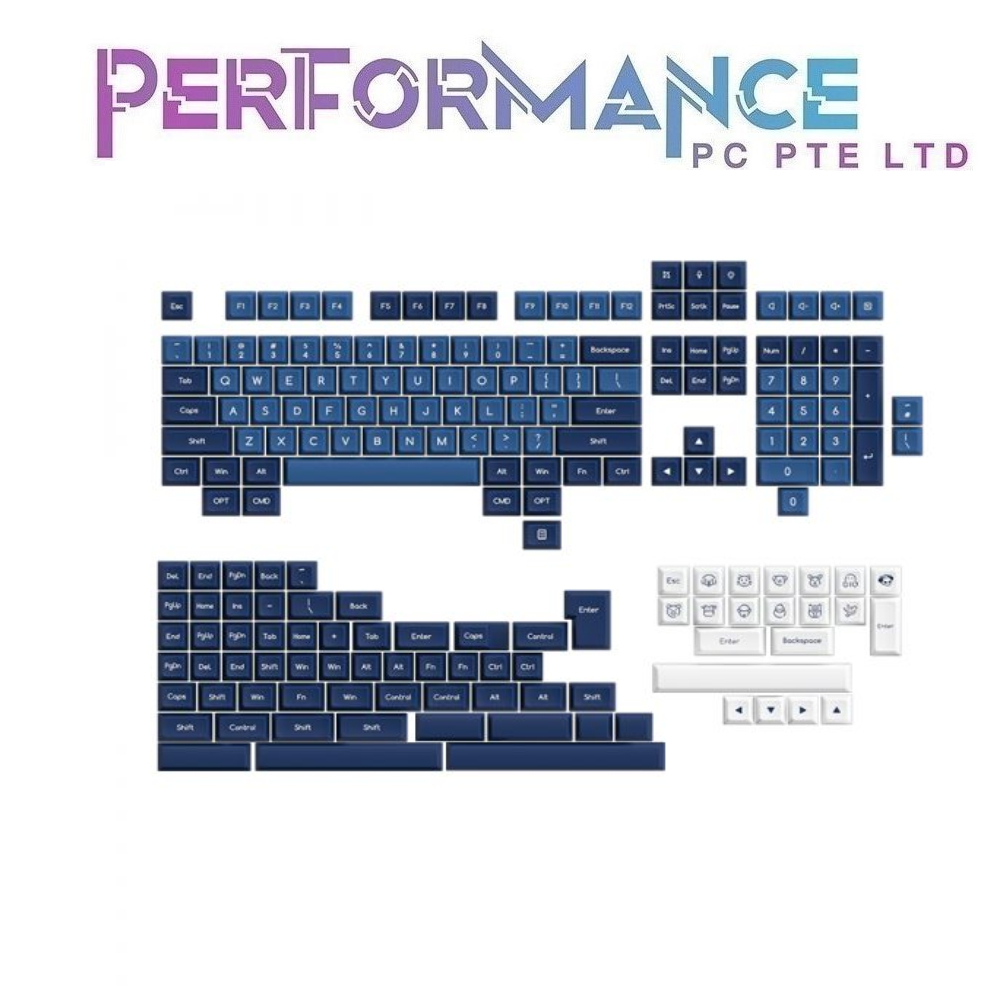 AKKO Keycap - SAL Profile - Ocean Star (195pcs ABS) (1 YEARS WARRANTY BY TECH DYNAMIC PTE LTD ...