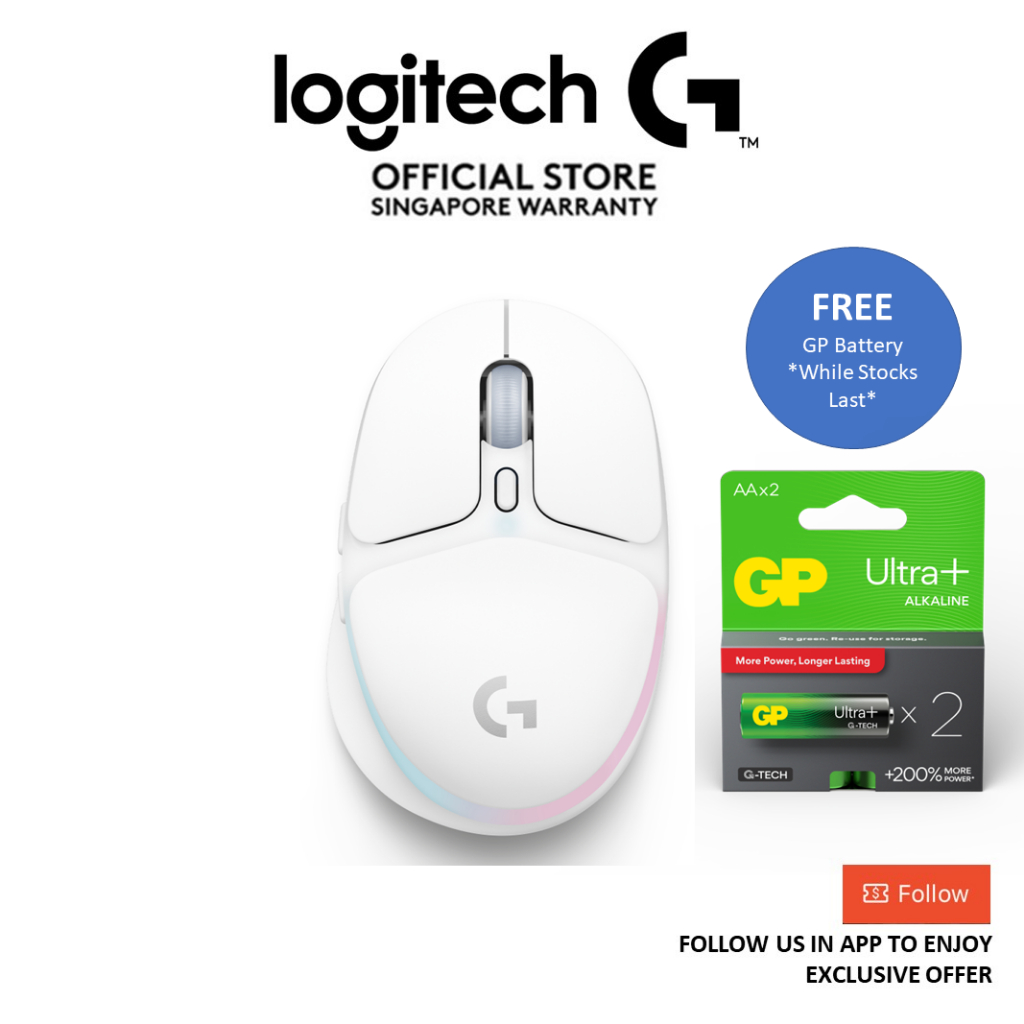 Logitech G705 Wireless Gaming Mouse, Customisable LIGHTSYNC RGB ...