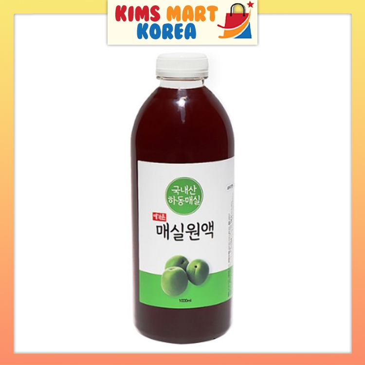 Yegah Korean Plum Extract Liquid from Hadong Korea 100% Korean Best ...